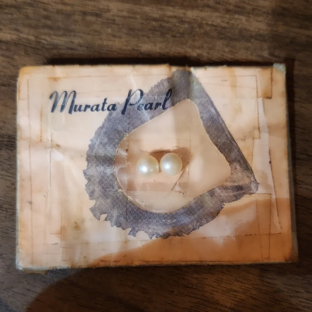murata pearl | Jewelry | Vintage Murata Pearls Mid 2th Century ...